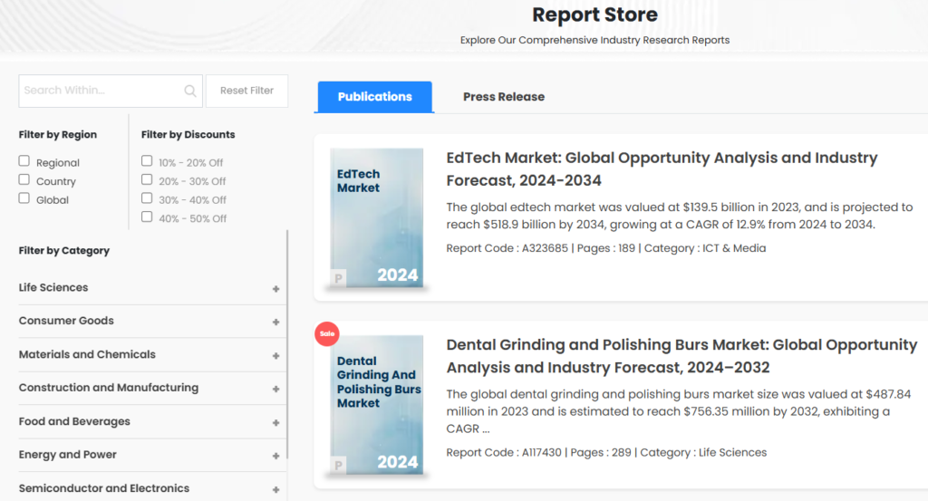 Allied Market Research (얼라이드 마켓 리서치) 한국 대리점
